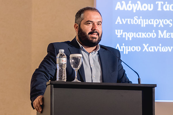 Ο Αντιδήμαρχος Οικονομικών, Τάσος Αλόγλου, στο 14o OTS Forum για τη ...
